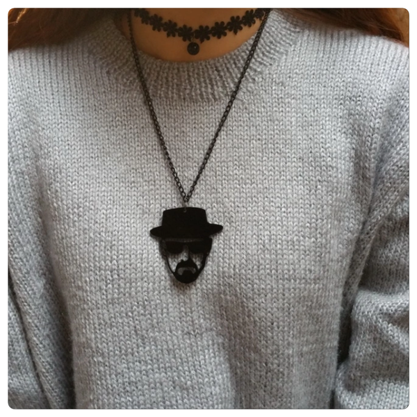 Breaking Bad Laser Cut Acrylic Perspex Necklace – Kaboodle Designs